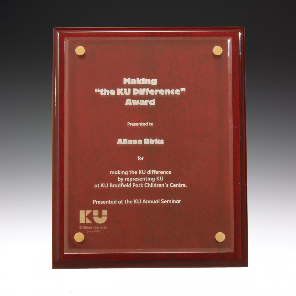 Plaque, Aust map (Width 290mm) - Above All Trophies