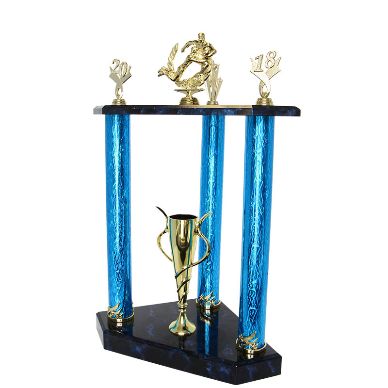 3 post trophy (535mm high). - Above All Trophies